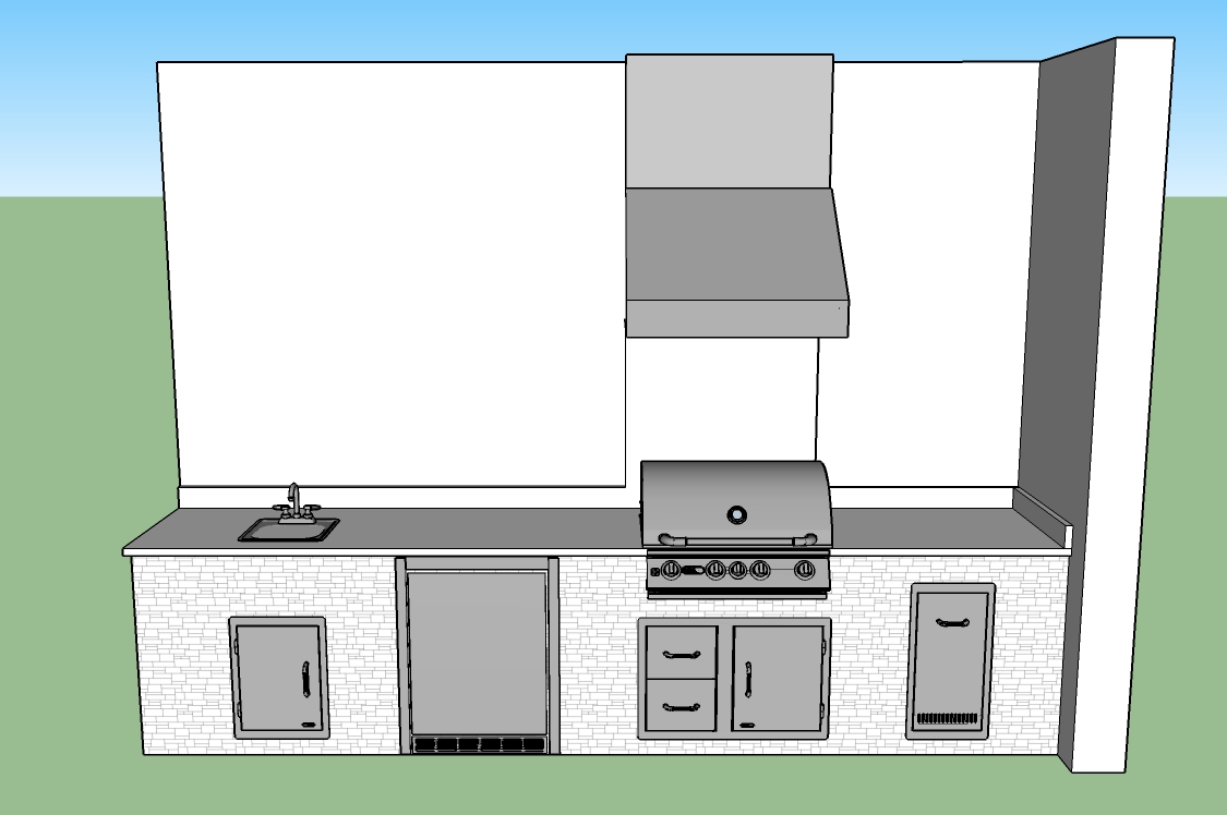 Plantation Golf & Country Club Outdoor Kitchen - Elegant Outdoor Kitchens