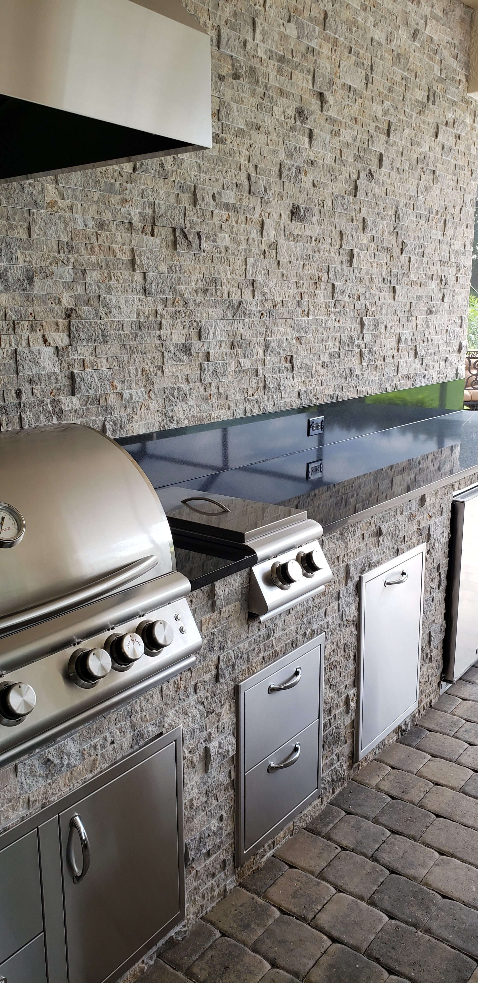 Our Longest Outdoor Kitchen Build To Date - Elegant Outdoor Kitchens
