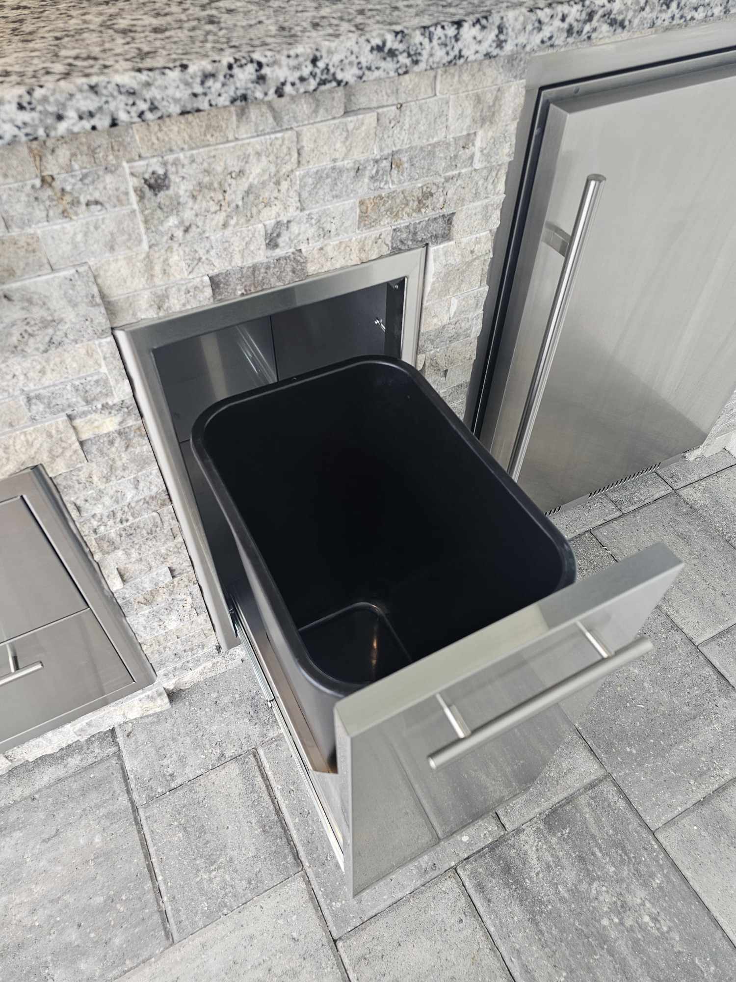 Outdoor Kitchen Installation in Pulte's Stellar Floorplan at Verdana ...