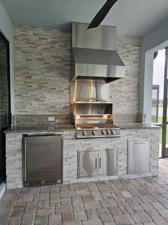 A Custom Outdoor Kitchen in Ave Maria’s Del Webb Community