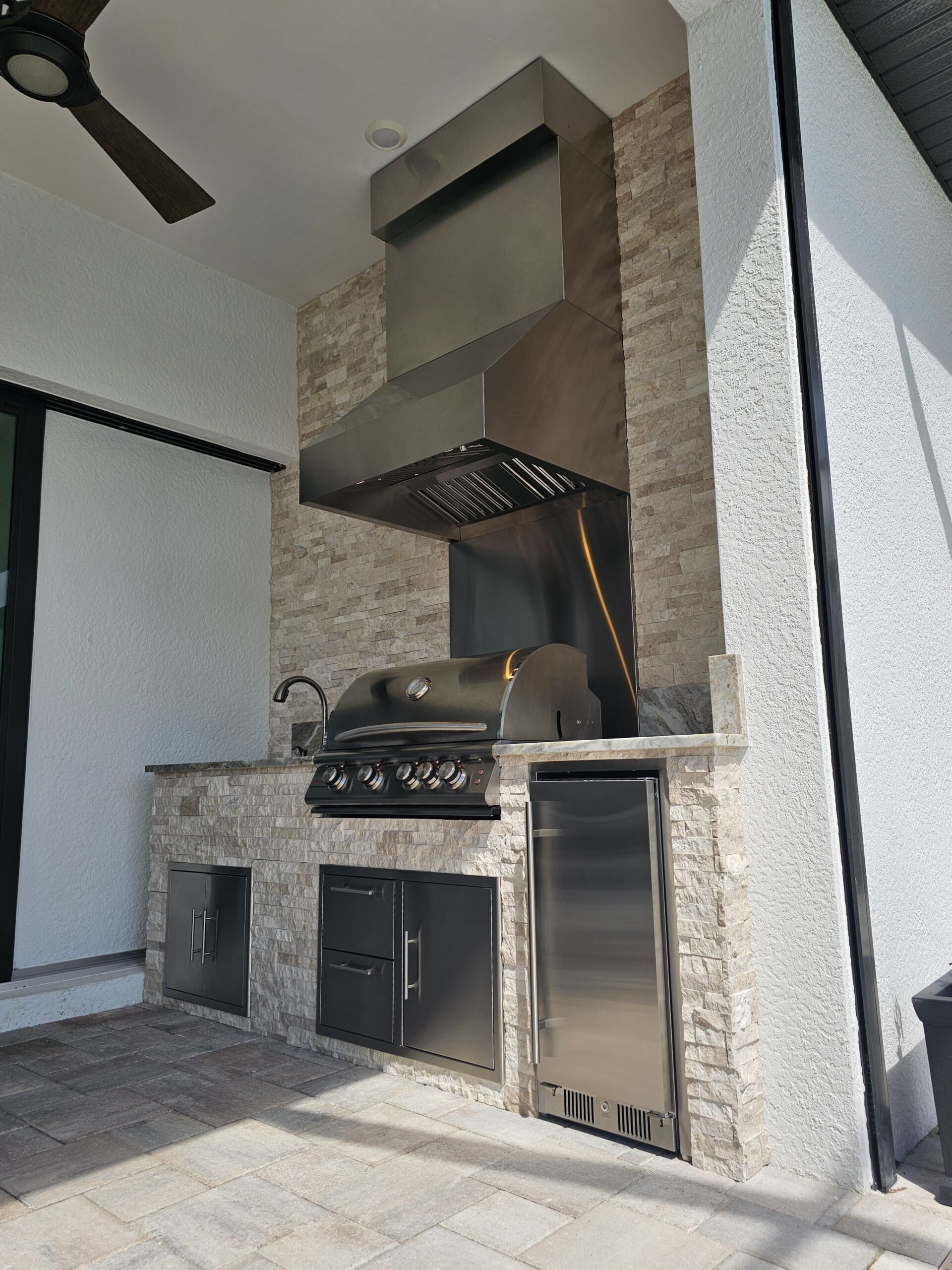 Outdoor Kitchen in Stardom Floorplan at Verdana Village - Elegant ...